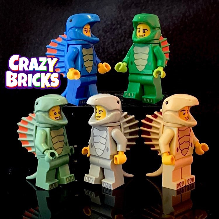 DIMETRODON from DINO DUDES 2! | Crazy Bricks