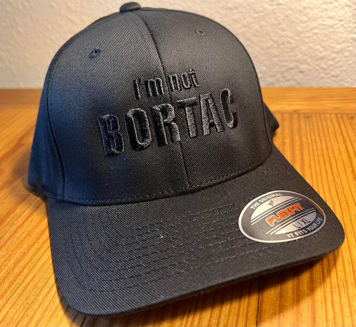 I'M NOT BORTAC ~ FLEXFIT CAPS | OLD PATROL HQ / FIERCE 5%