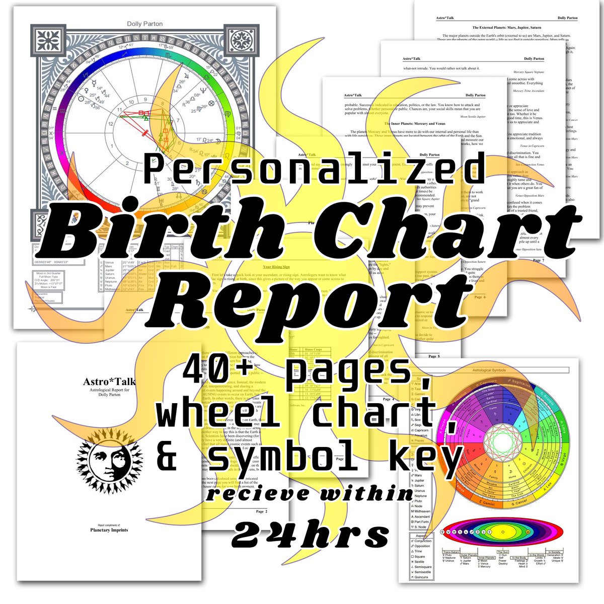 Birth Chart Astrology Report | Planetary Imprints