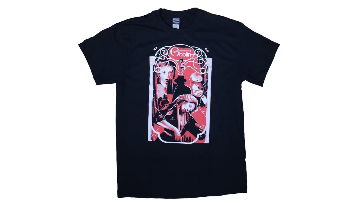 Limited Edition Goblin Deep Red Art Deco Graphic T-Shirt - Celebrate ...