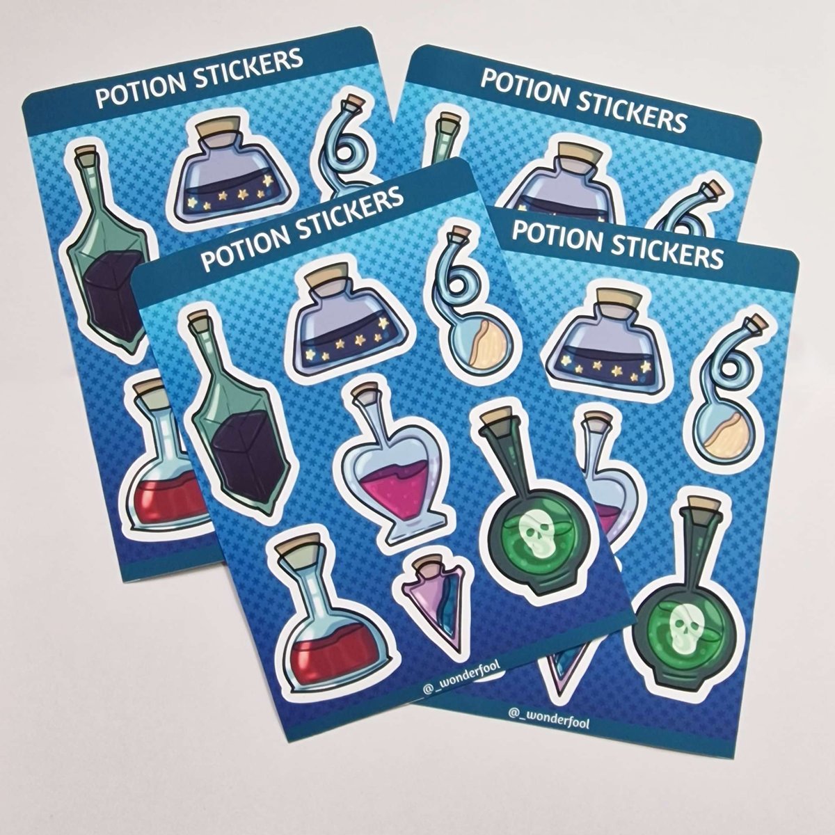Potion Sticker Sheet | wonderfoolart