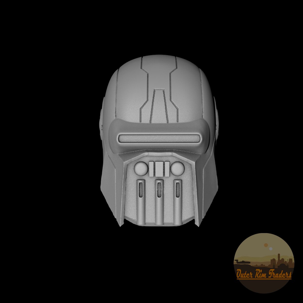 Young Hunter Helmet modeled by Jeff Thompson | Outer Rim Traders