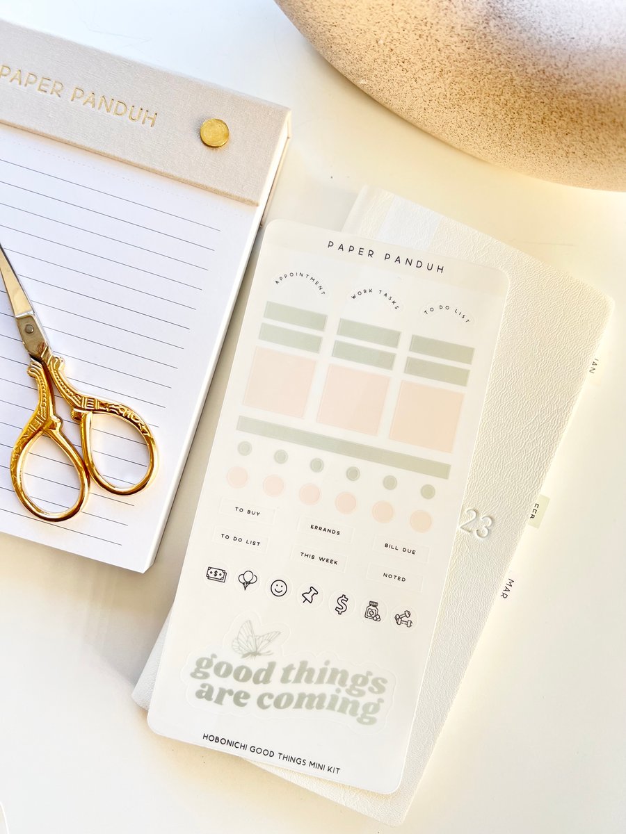 Weeks Good Things Mini Kit | paperpanduh