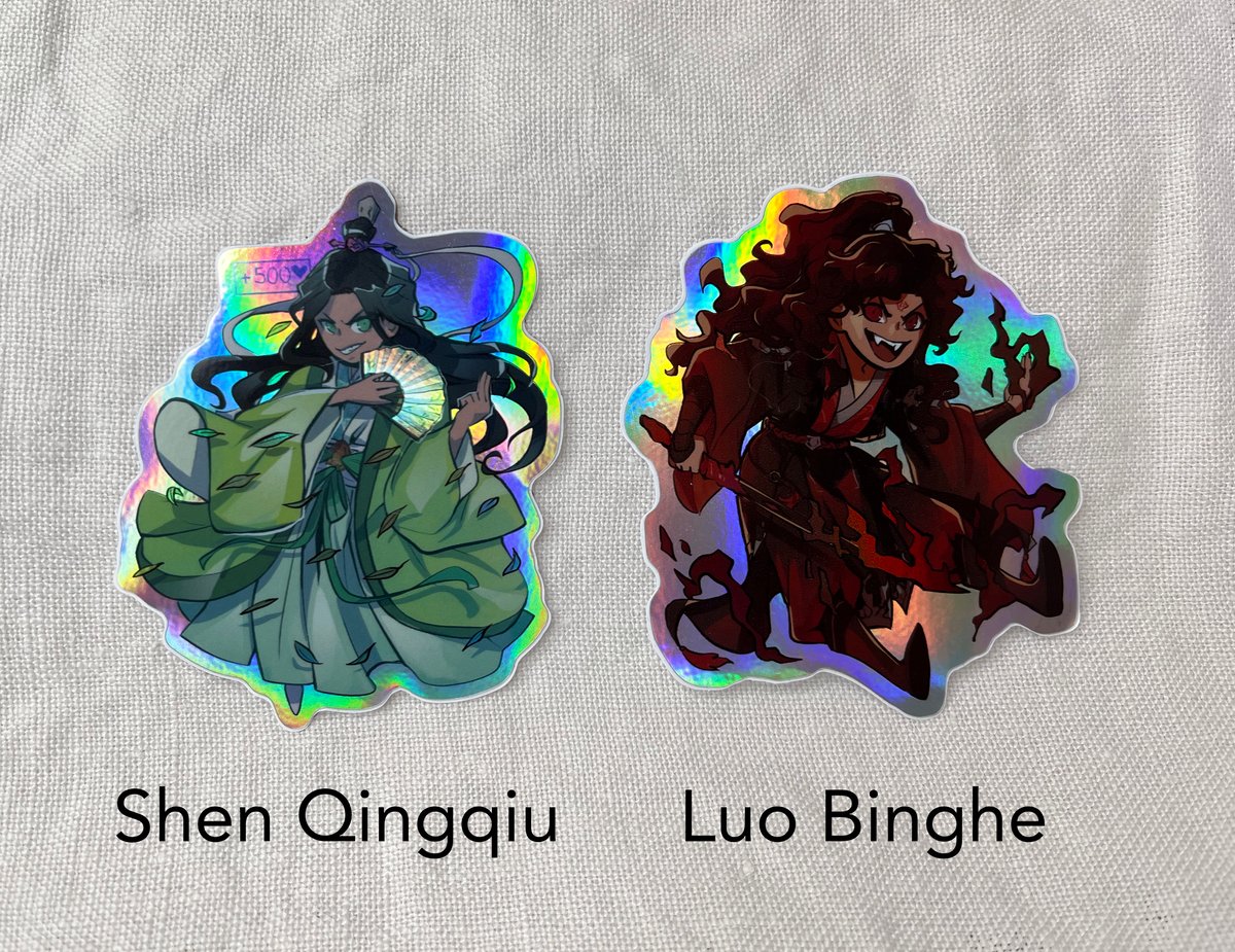 Holographic MXTX Stickers | Herzkammer