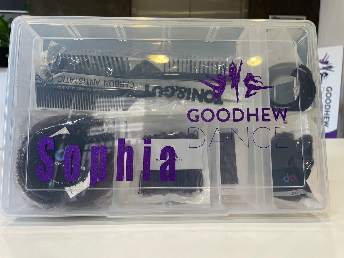 HAIR/MAKEUP BOX | GOODIES FOR DANCE