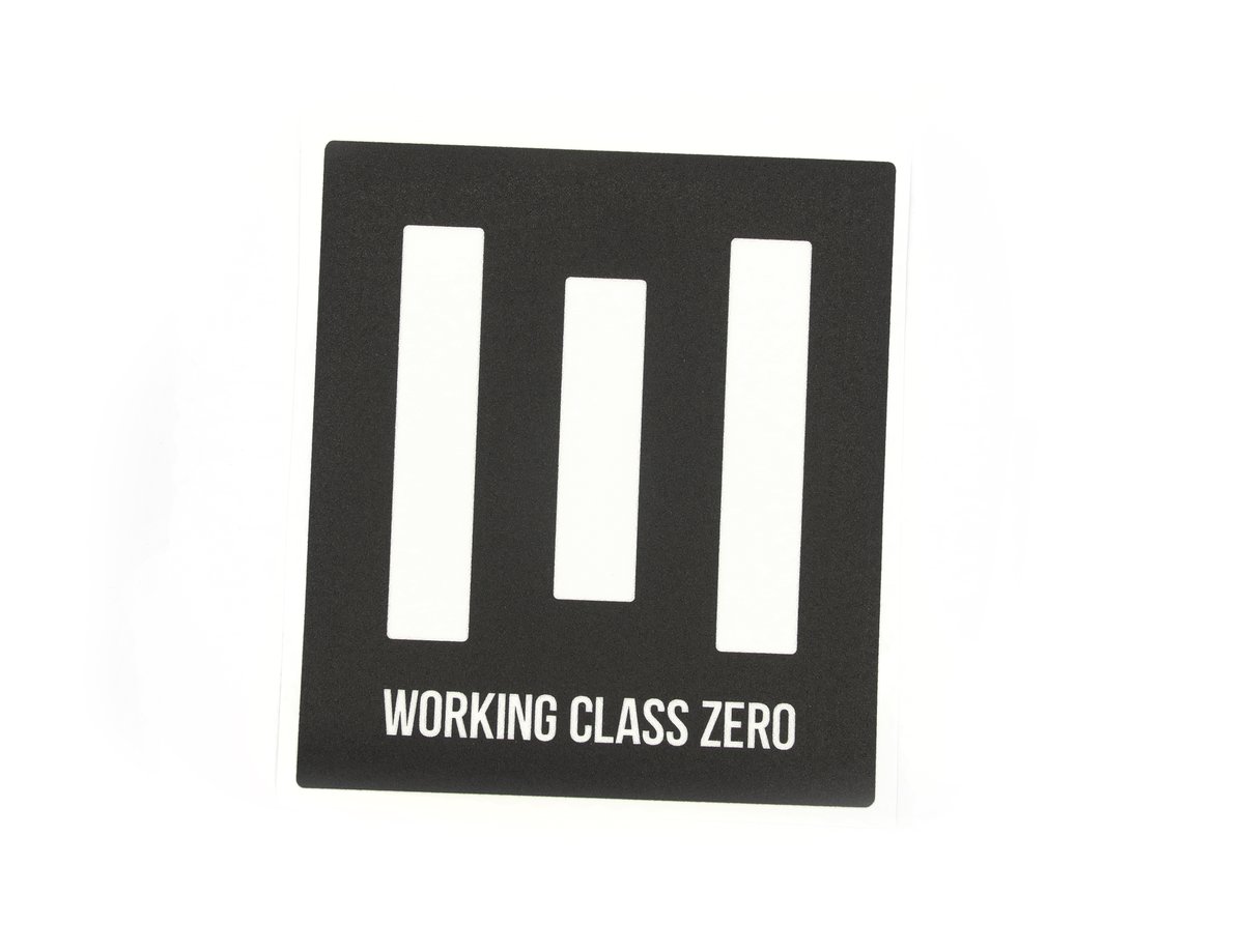 WORKING CLASS ZERO — Bars Carpet Decal