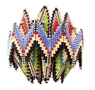Products | The UnLAB /Contemporary Geometric Beadwork