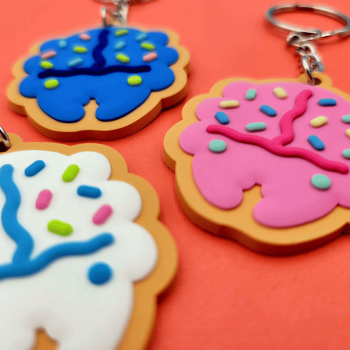 Beetle Cookies Rubber Keychain | Babirousa