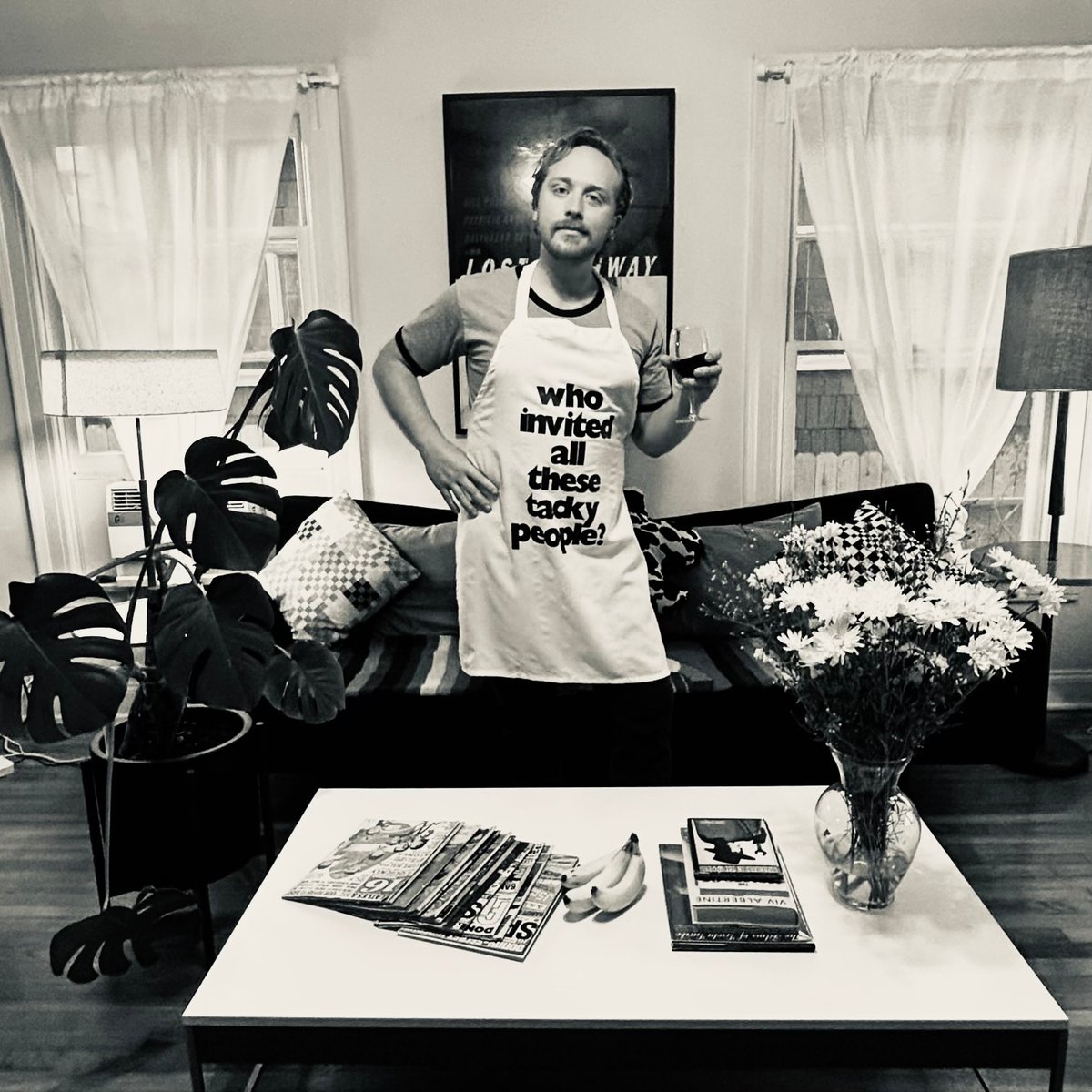 Who Invited All These Tacky People? Apron | Taffy Sinclair Prints