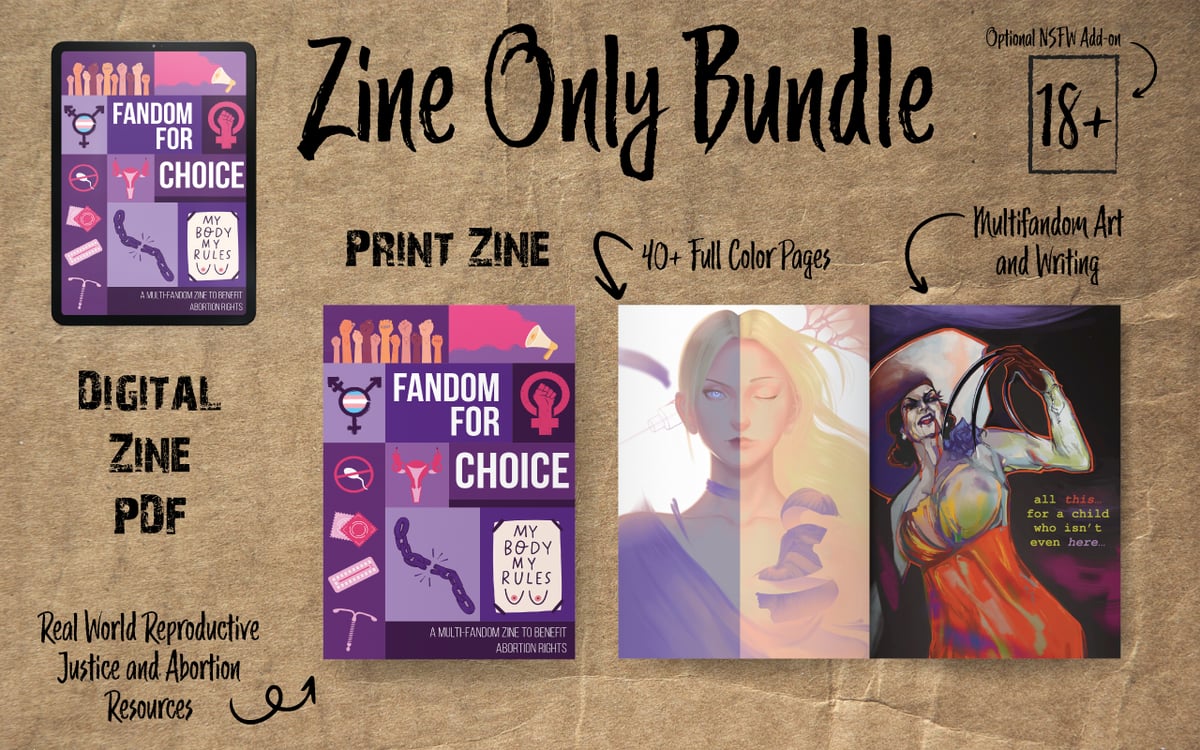 Print Zine | Fandom for Choice