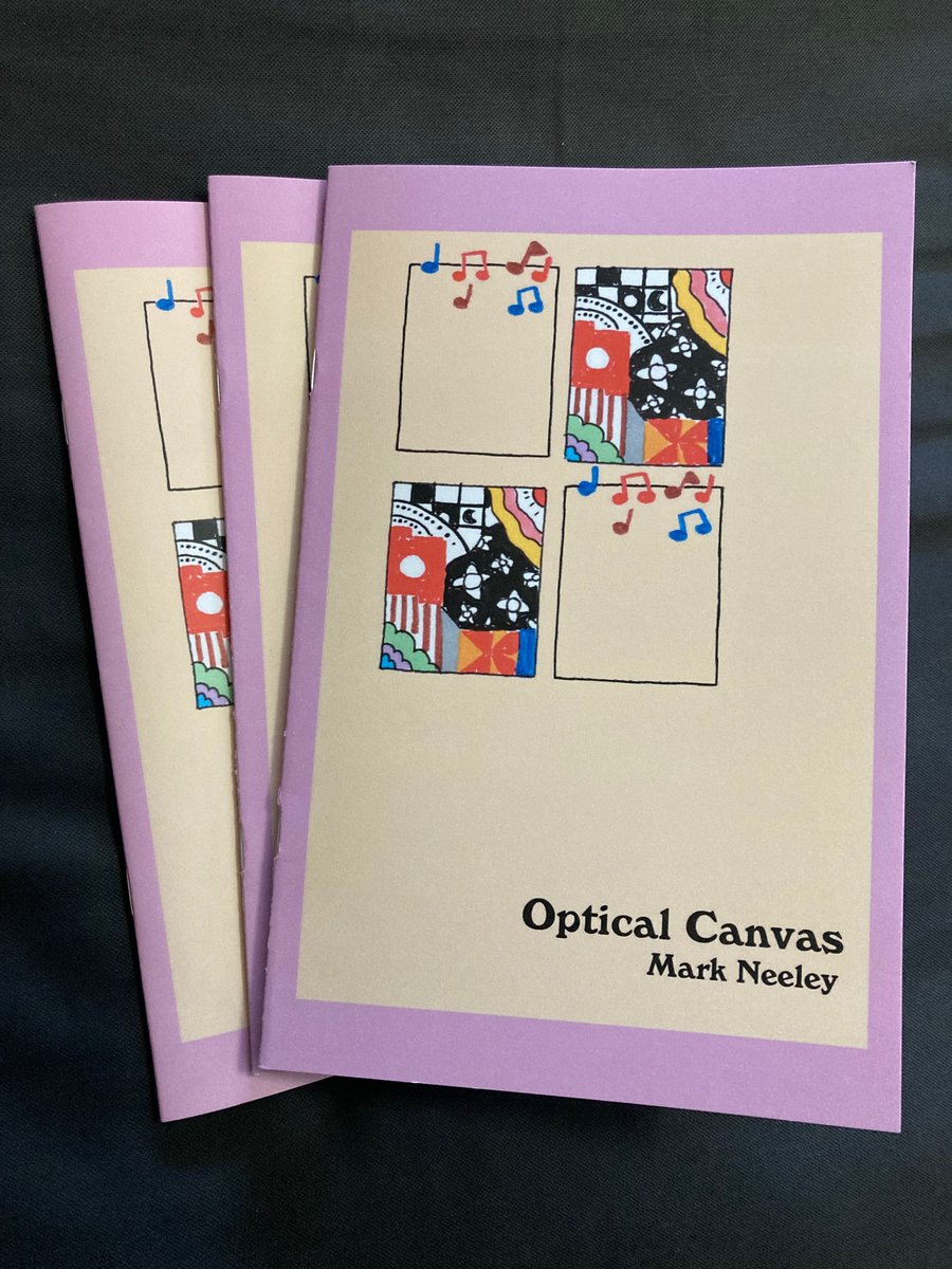 "Optical Canvas" Zine by Mark Neeley | Perpetual Doom