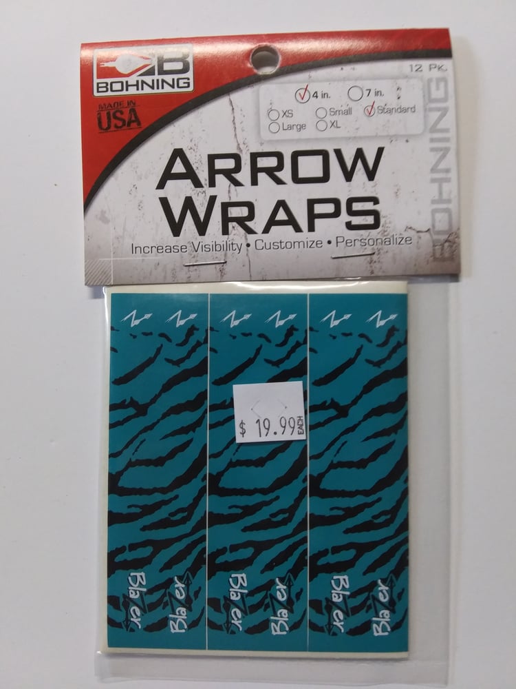 Bohning USA Arrow Wraps 4'' standard / Minton Archery