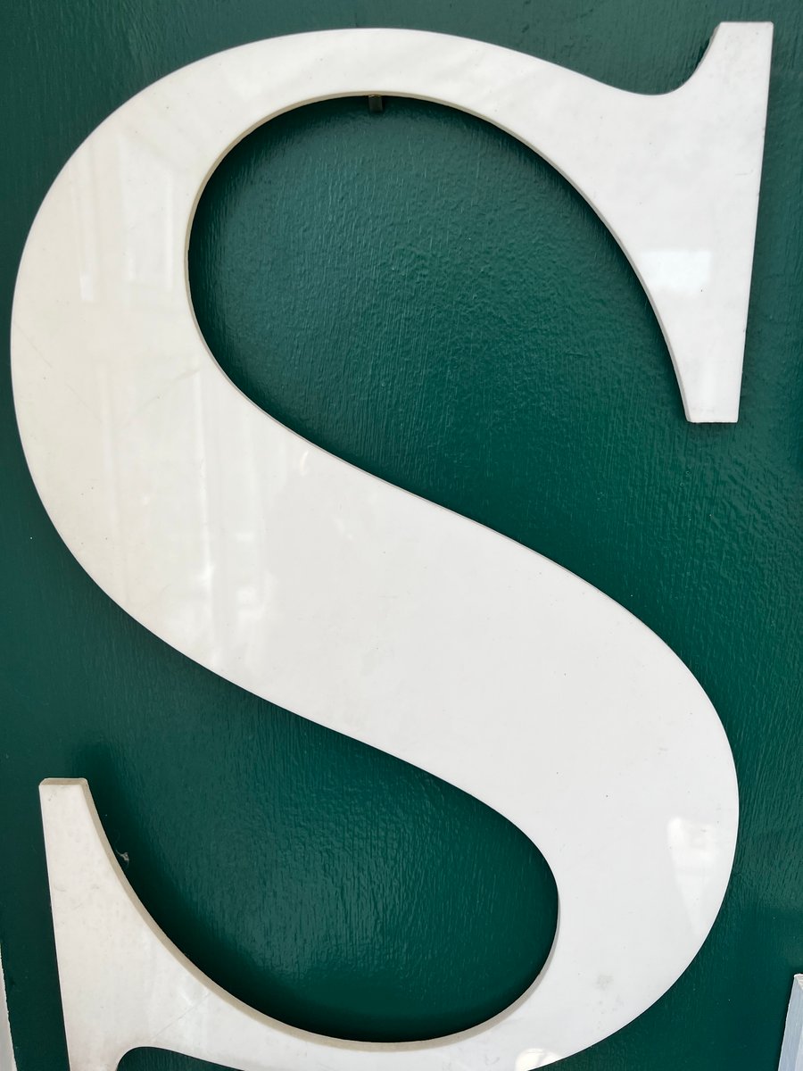 Large Letter S | sweetstumblings