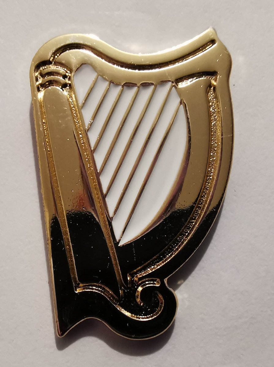 Irish Harp badge | CELTIC BADGES ☘️