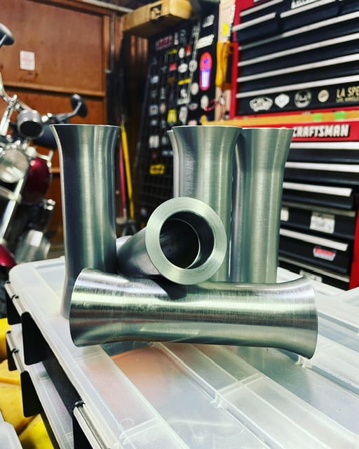Chopper Frame Weld-In Neck | stillkickingmoto