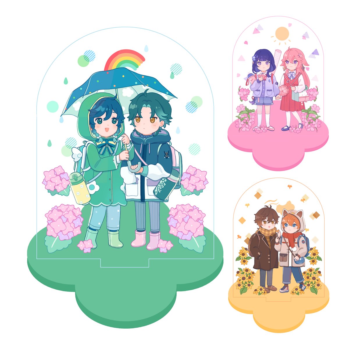 Genshin Flower Standee | kurastore