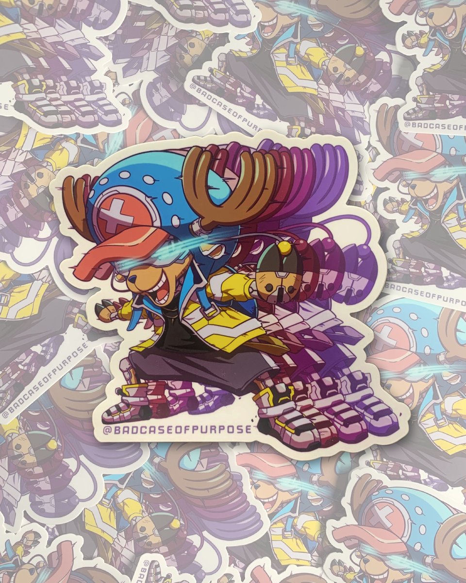 Tony Tony Sandevistan Sticker | Bad Case Of Purpose