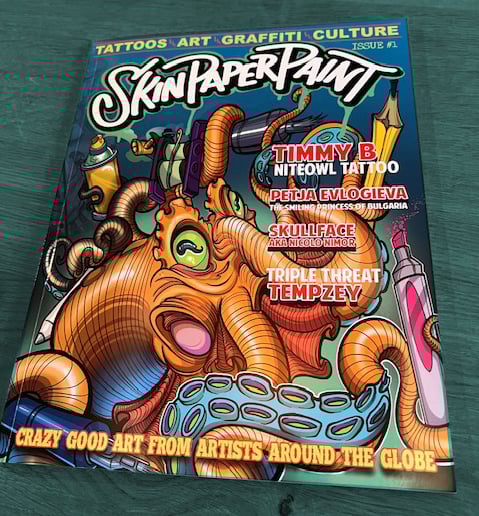 Skin Paper Paint Issue 1 (Premier Issue) | Skin Paper Paint Magazine