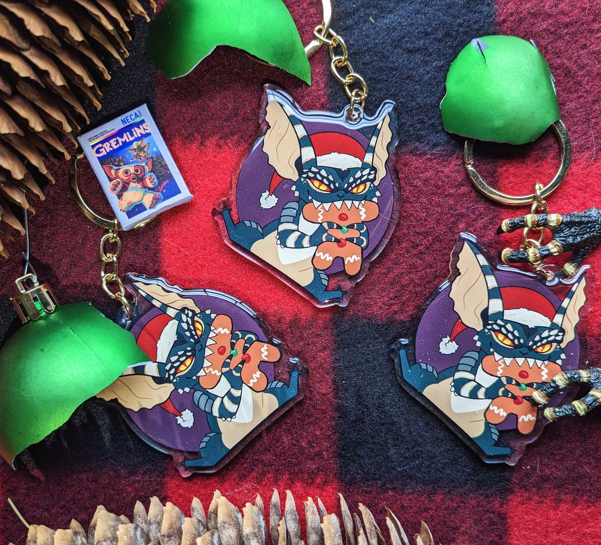 Gremlin Munch Keychain | Berry Meat