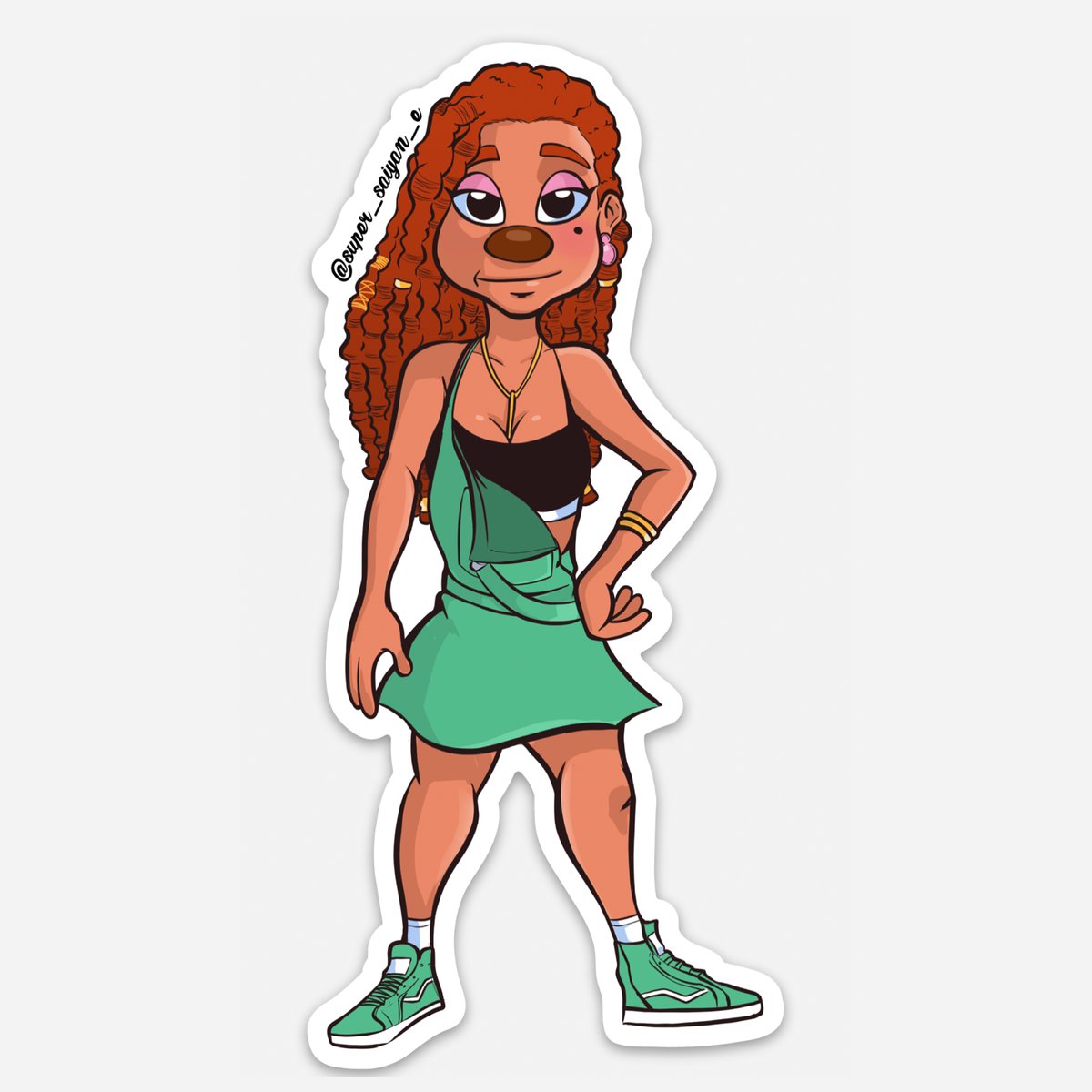 Roxanne Sticker | I Can Draw