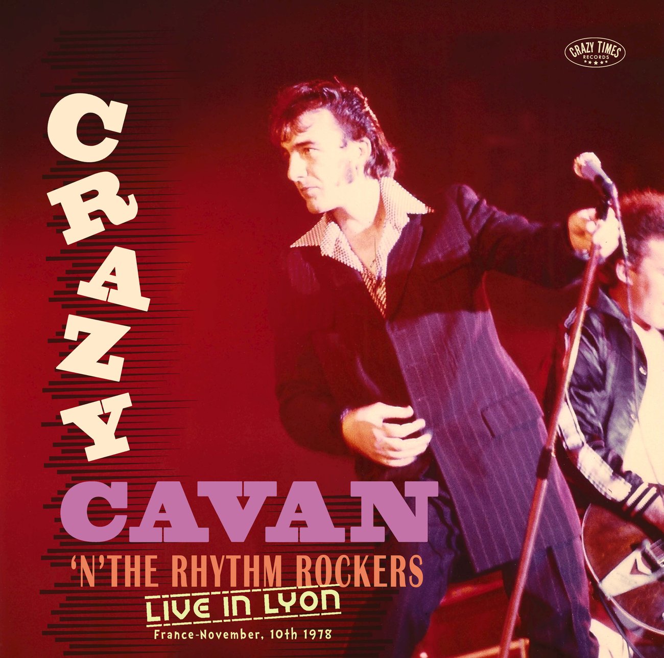 New! CRAZY CAVAN LIVE IN LYON 1979 on Vinyl: Crazy Times Records ...