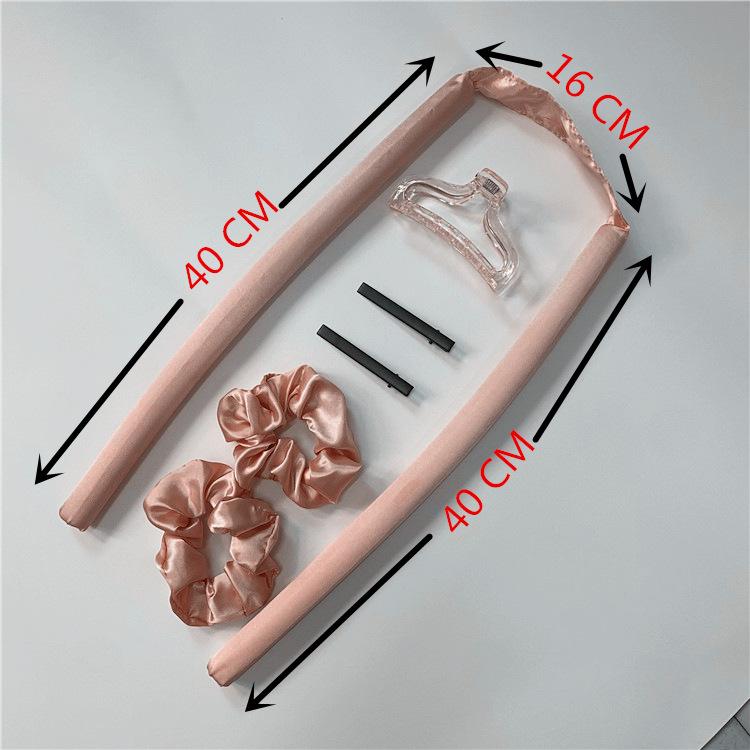 Upgrade Version Heatless Curling Rod Headband No Heat Curls Ribbon Hair