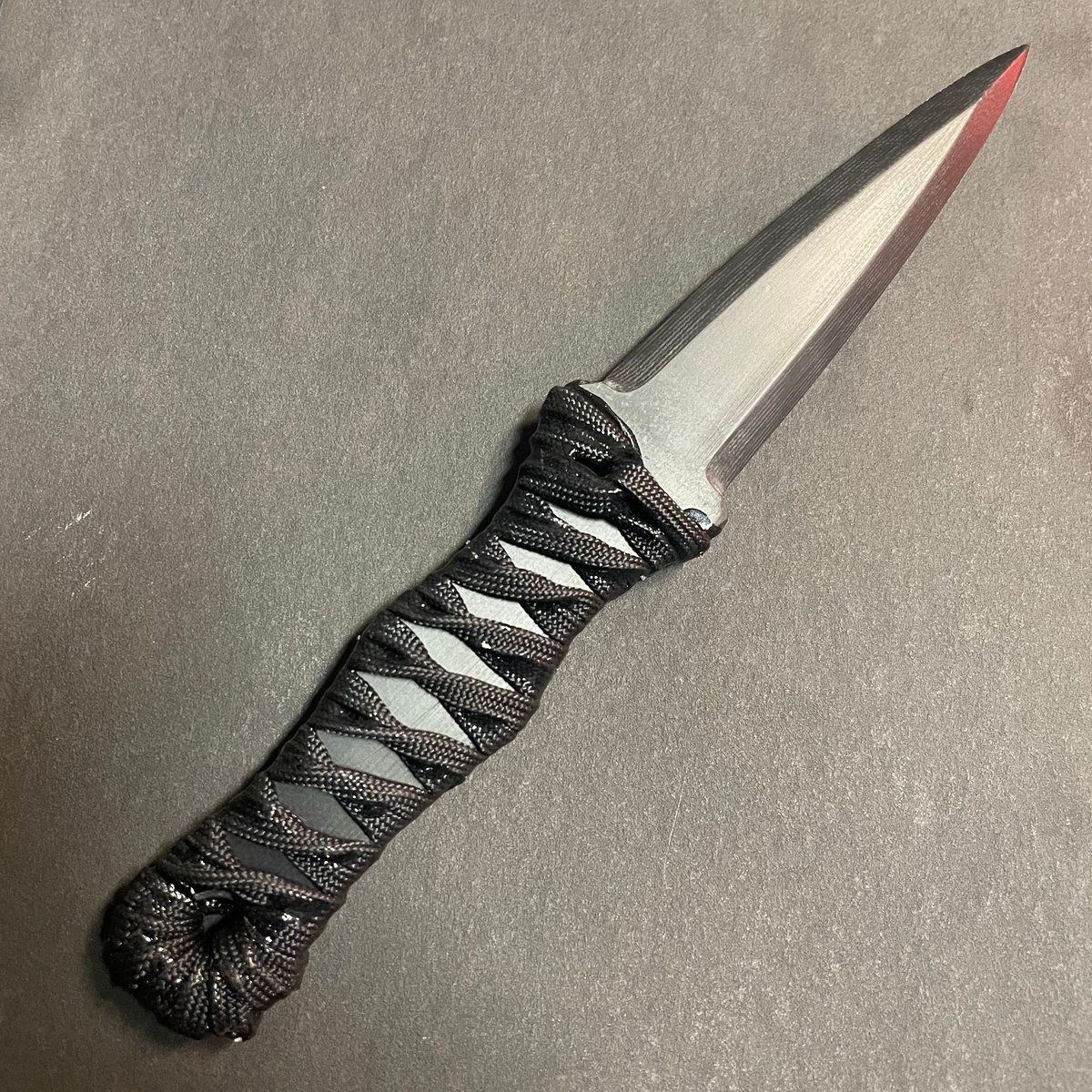 HIKETSU G10 dagger | Pitch Black Forge