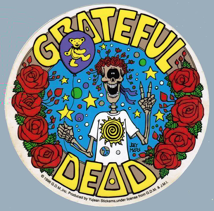 Vintage Grateful Dead sticker (p-lot kid) | JOEY MARS