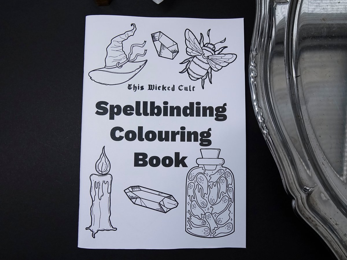 Spellbinding Colouring Book | This Wicked Cult