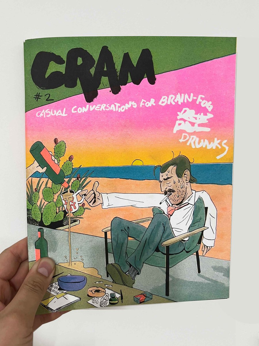 CRAM comics #2: Casual Conversations for Brain-Fog Drunks | Cram Books