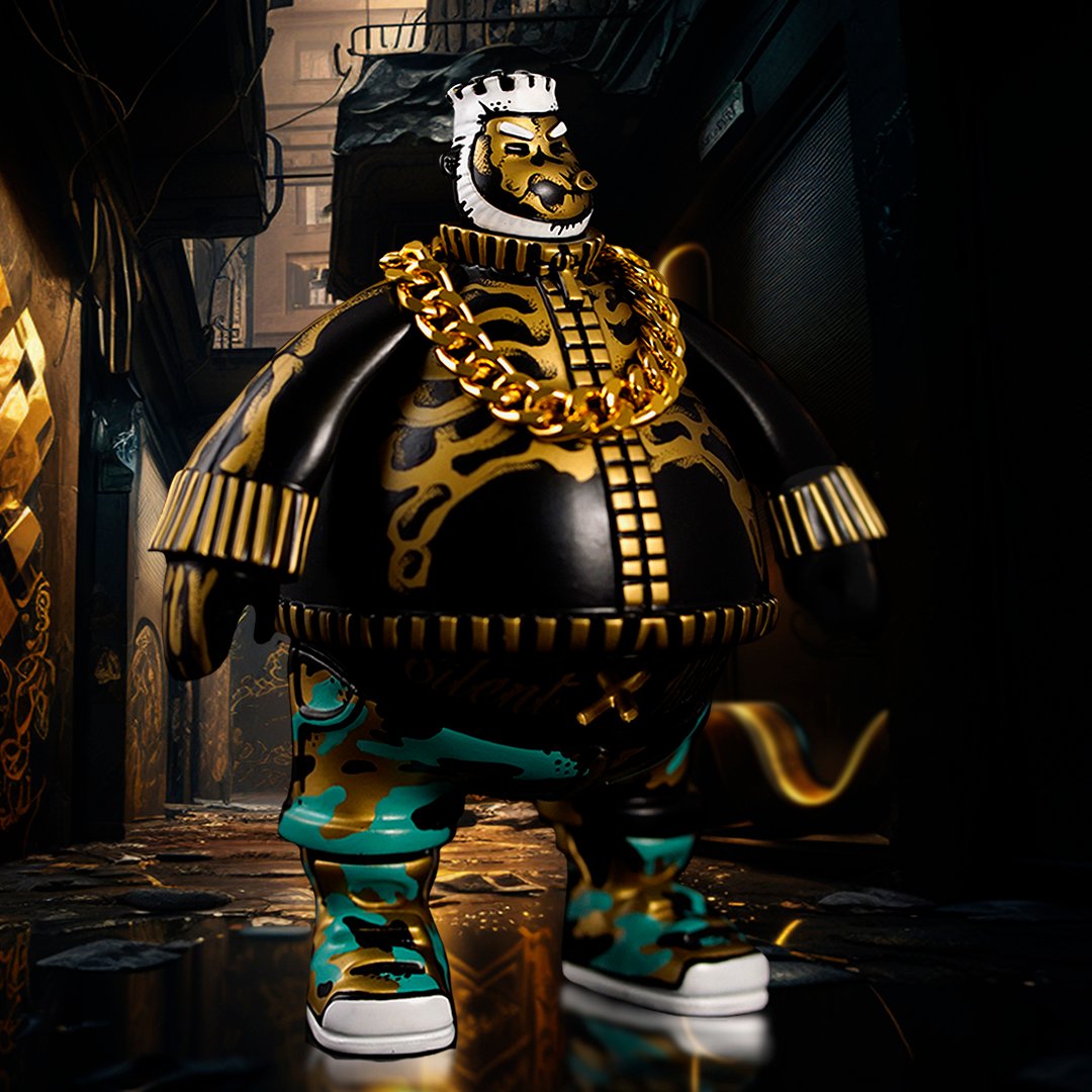 Custom Goldo Funky by Mr KUMKUM | Balkong Toys