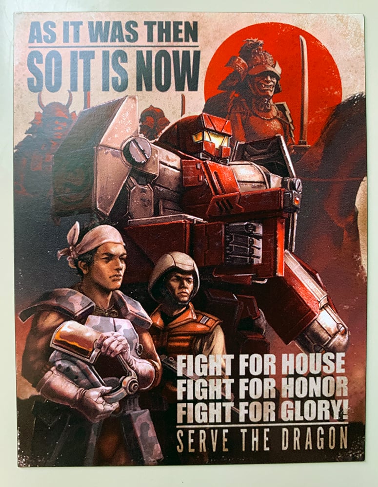 Kurita Agitprop poster 3" x 4" magnet. | astray3