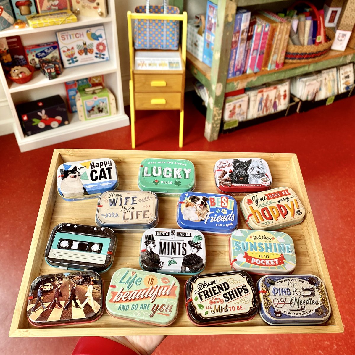 Collectible Mint tins | The Crafty Squirrel