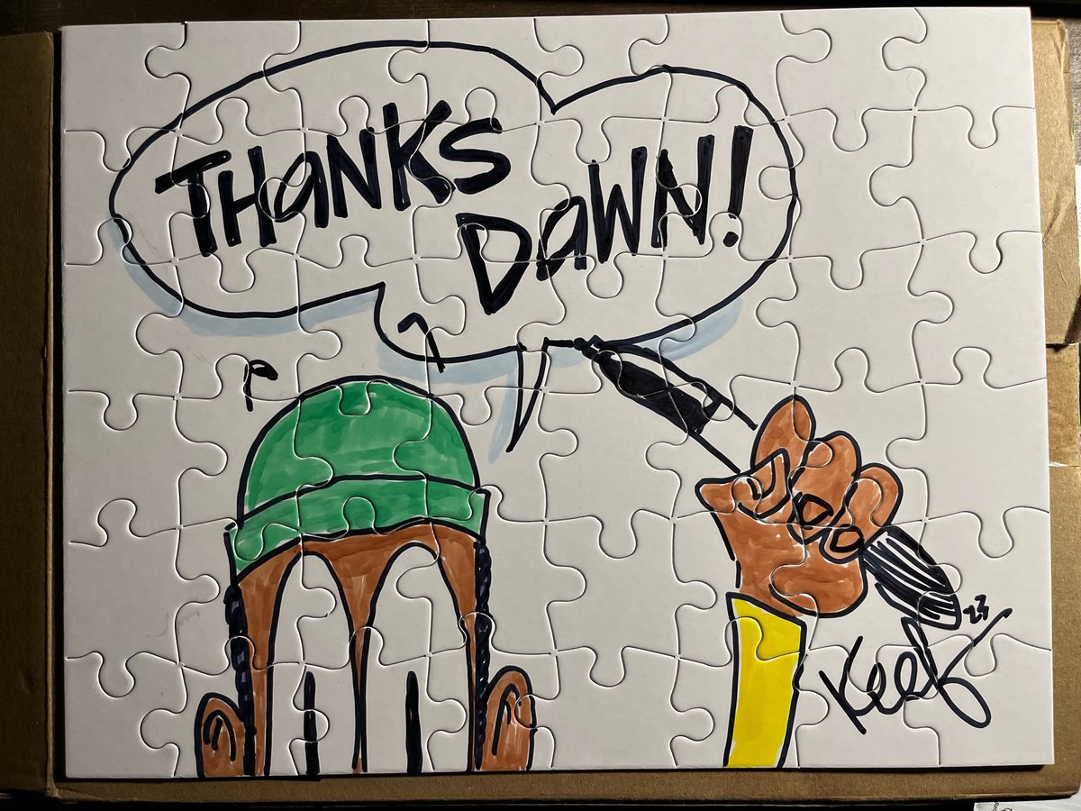 Keef Original Art Puzzle! | Buy Keith Knight Stuff
