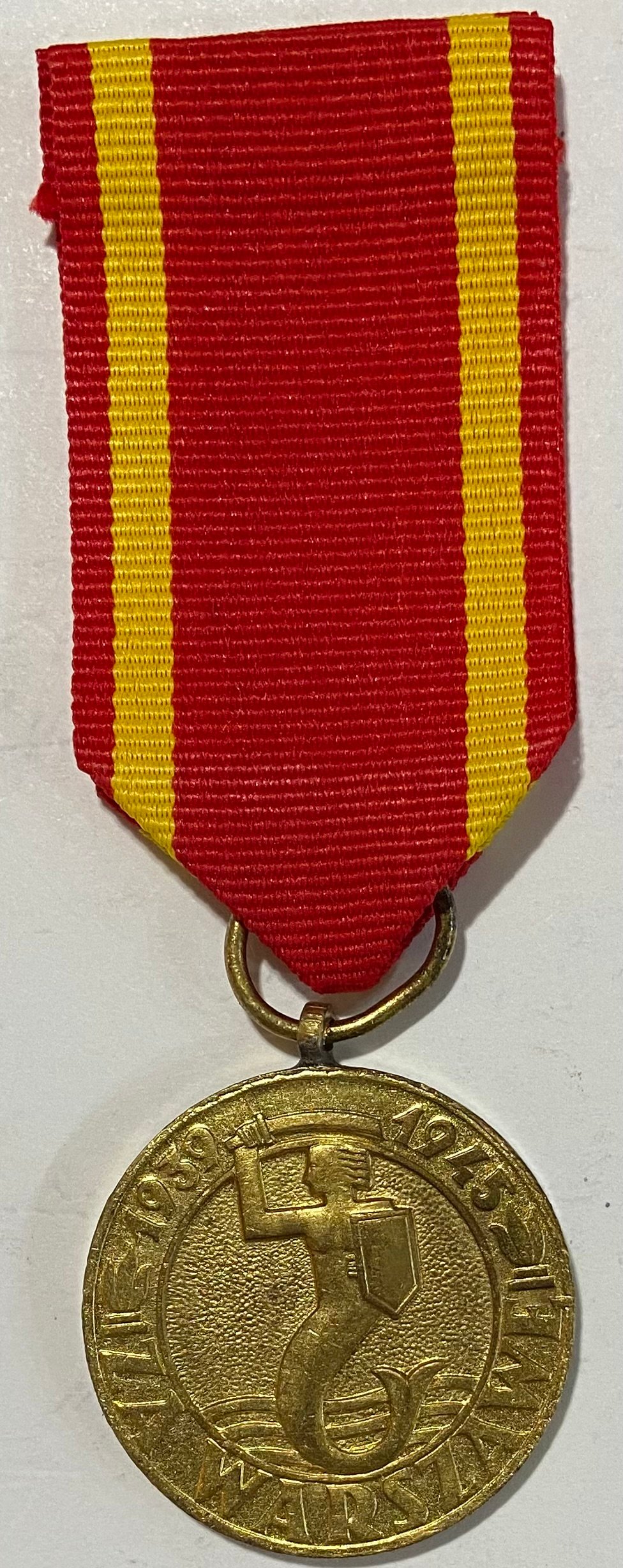 WW2 (Poland) Medal for Warsaw 1939-1945 | WORLD HISTORICS & RELICS