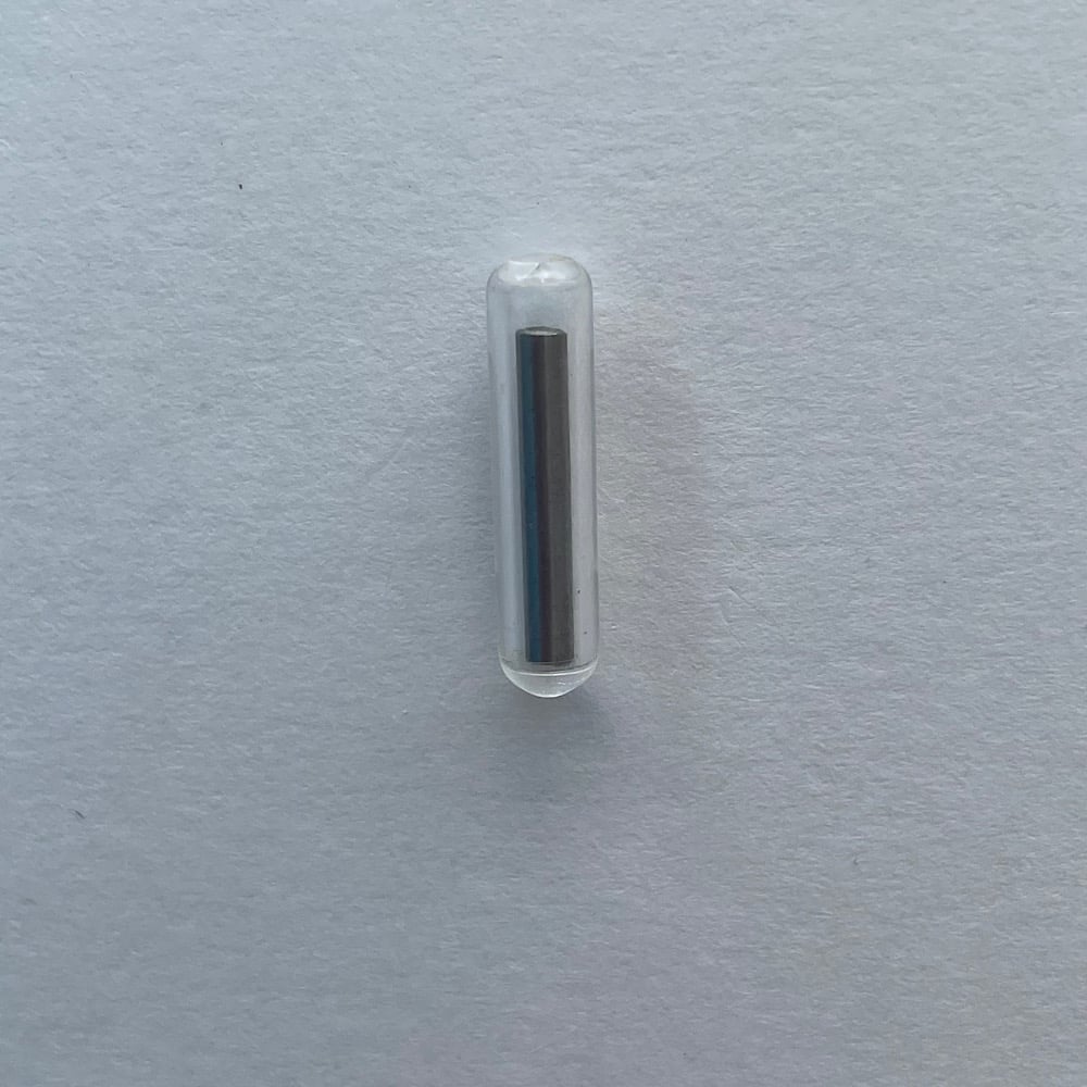 LARGE 6mm O.D. QUARTZ CAPSULE WITH STEEL CORE | INDUX LABS