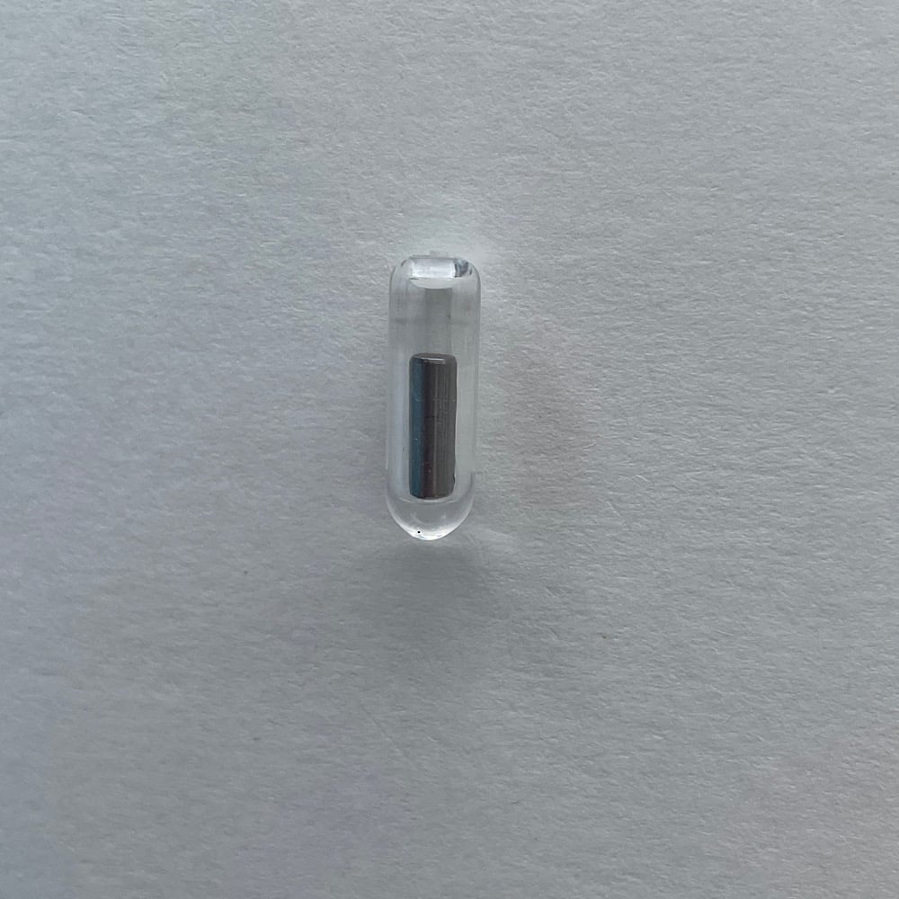 SMALL 6mm O.D. QUARTZ CAPSULE WITH STEEL CORE | INDUX LABS