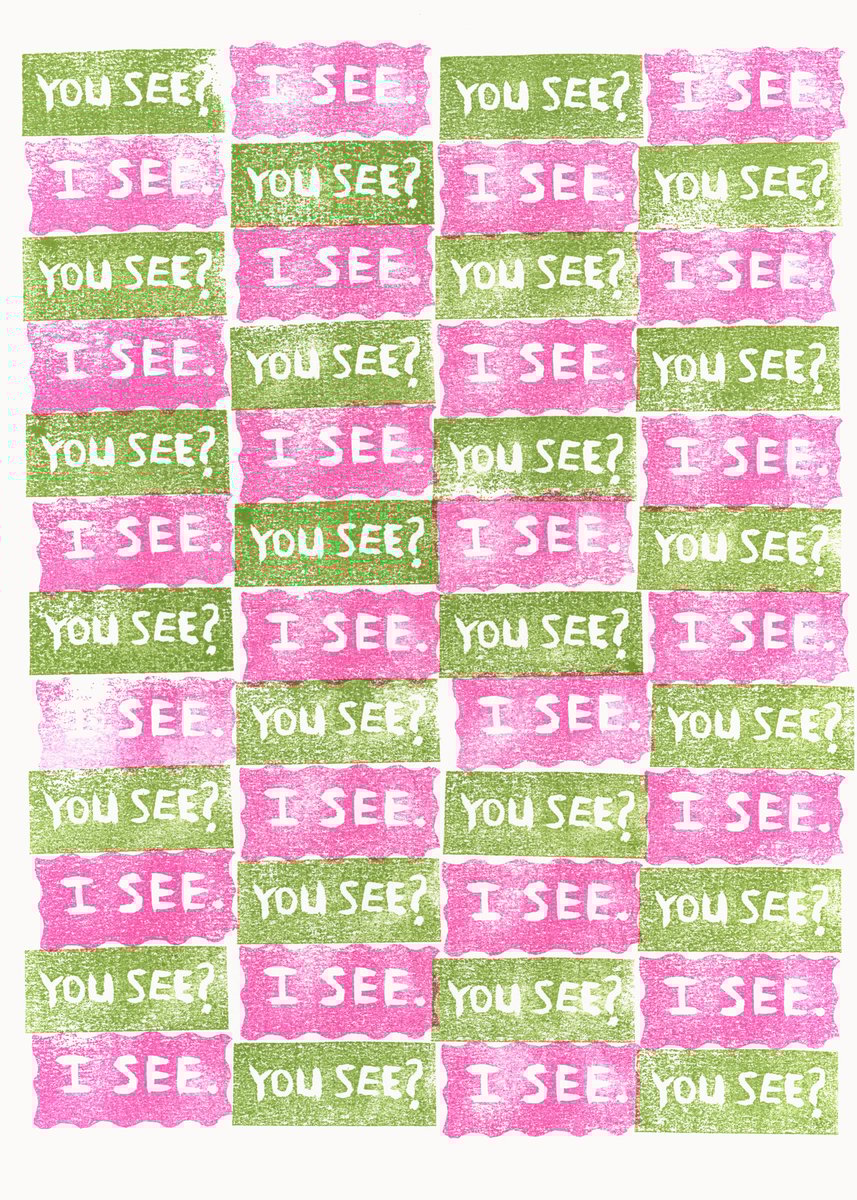 You see? I see | eleonoramarton