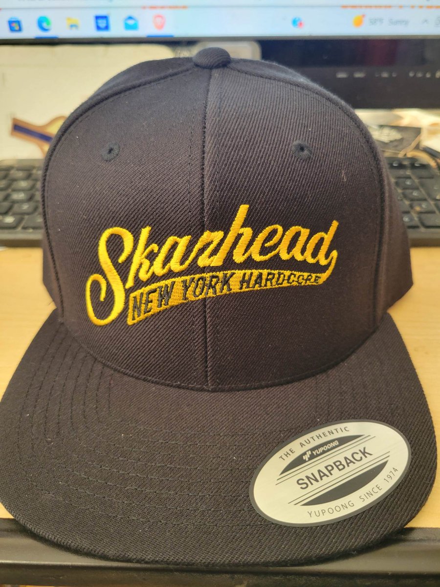 SKARHEAD SNAPBACK HAT | GUTTER CHRIST PRODUCTIONS