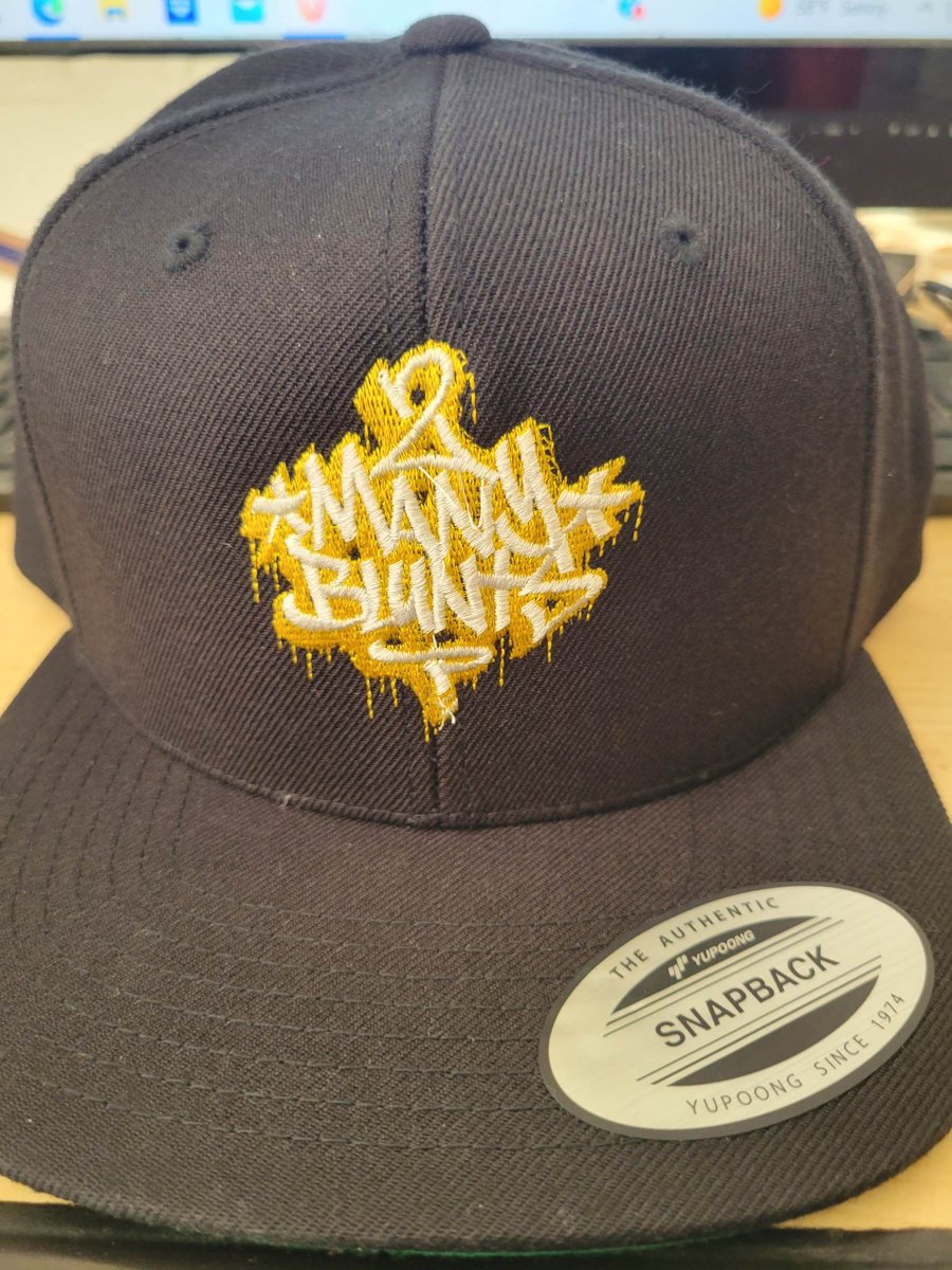 2 MANY BLUNTS SNAPBACK HAT | GUTTER CHRIST PRODUCTIONS