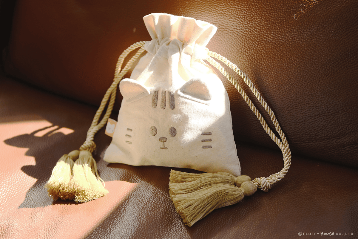 My Home Cat Tassel Rope Pouch | Fluffy House