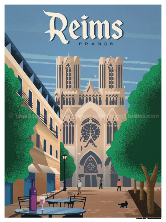 IdeaStorm Studio Store — Reims Poster