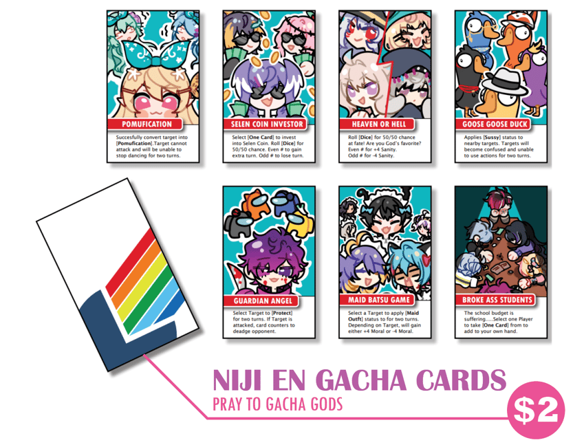 *NEW* NIJI EN GACHA CARDS | NIKO