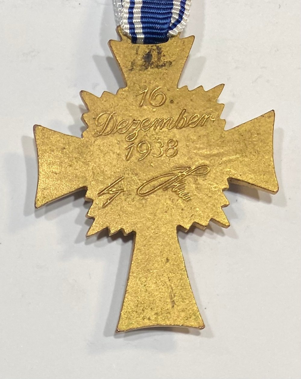 WW2 (Nazi Germany) - Cross of Honor of the German Mother (Gold ...