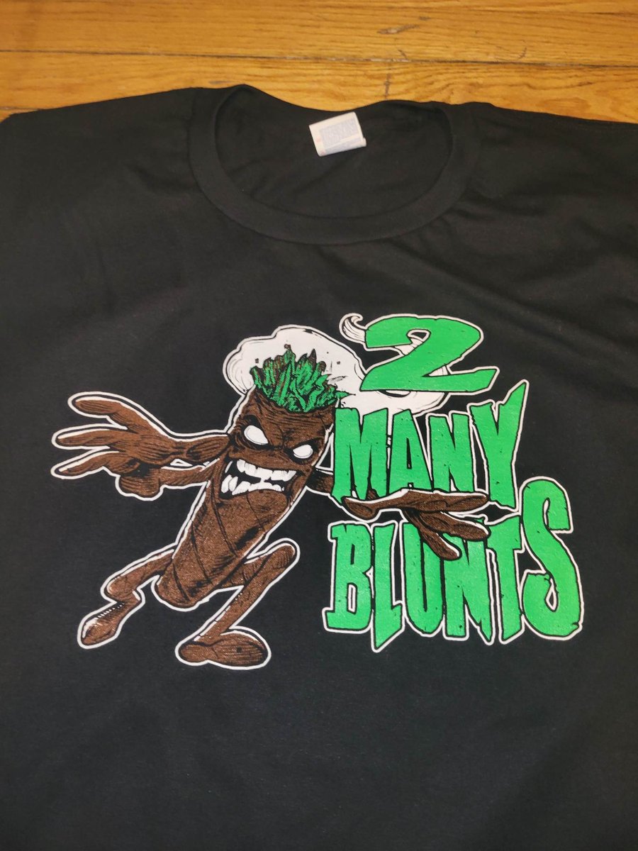 2 MANY BLUNTS STAGE DIVE BLUNT GUY T SHIRT (IN STOCK) | GUTTER CHRIST ...