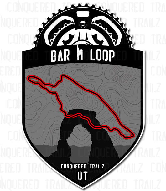 Bar M Loop - MTB Trail Badge / Conquered Trailz