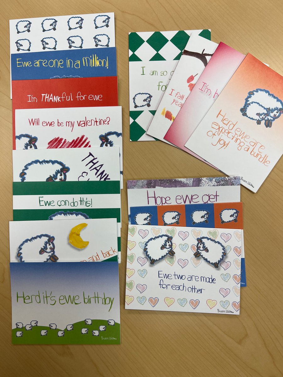 Brian Watkins Gallery — Ewe Line Note Card Bundle