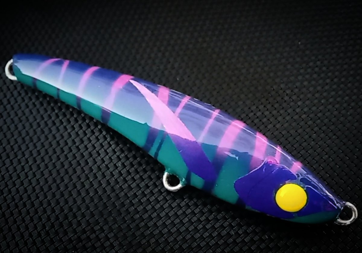 Lalandi 105S Stickbait (Weapon X Pattern) | Jinda Tackle Custom Stickbaits
