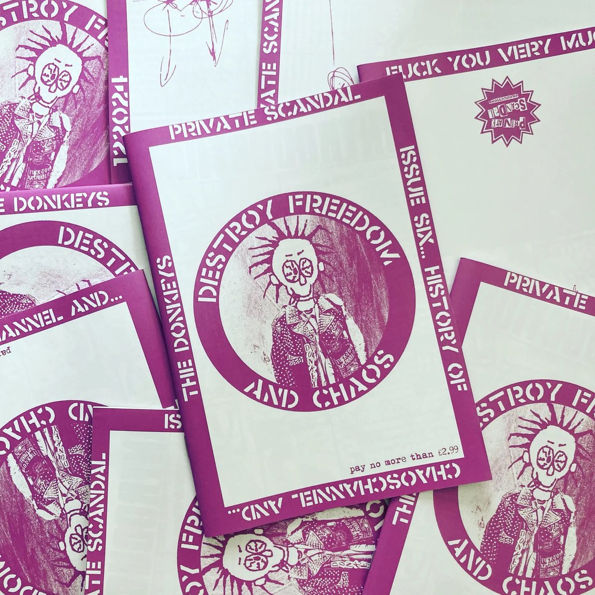 PRIVATE SCANDAL Issue 6 *restocked* | Inflammable Material