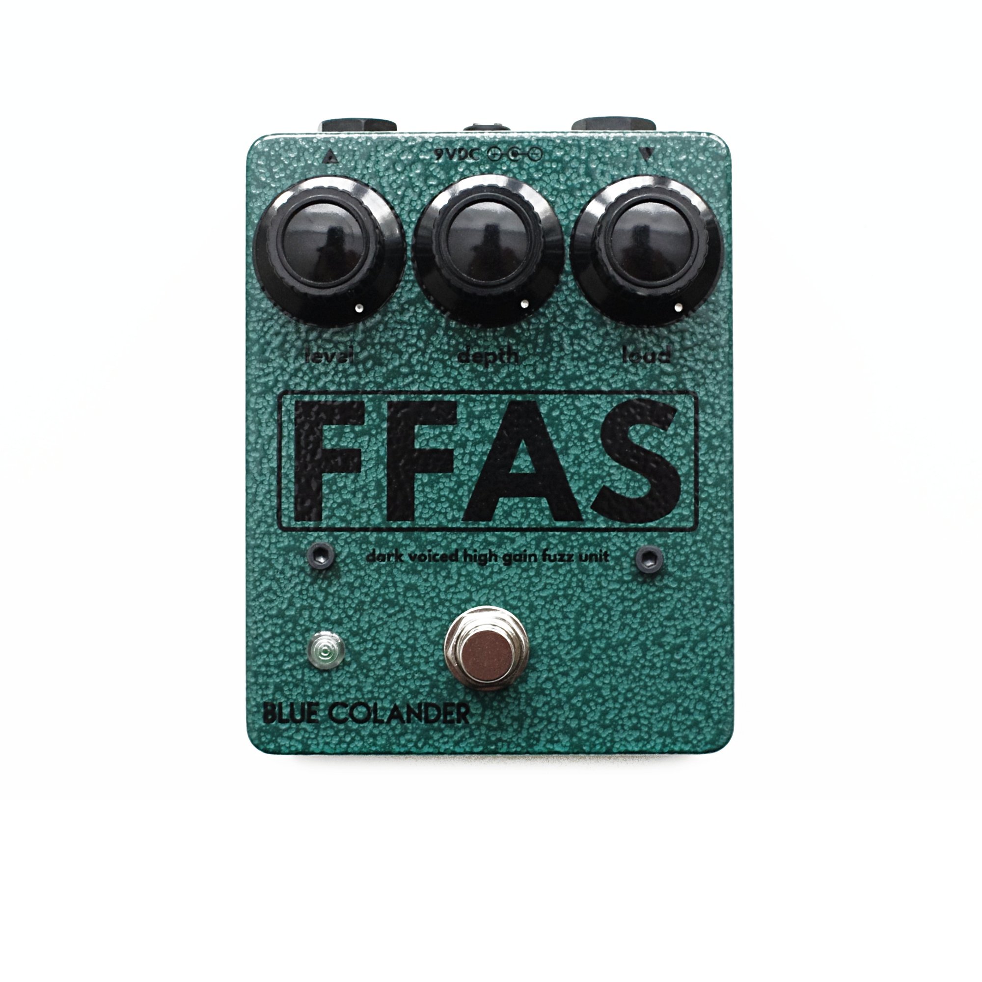 FFAS - dark fuzz | blue colander stompboxes FFAS - dark fuzz | blue colander stompboxes
